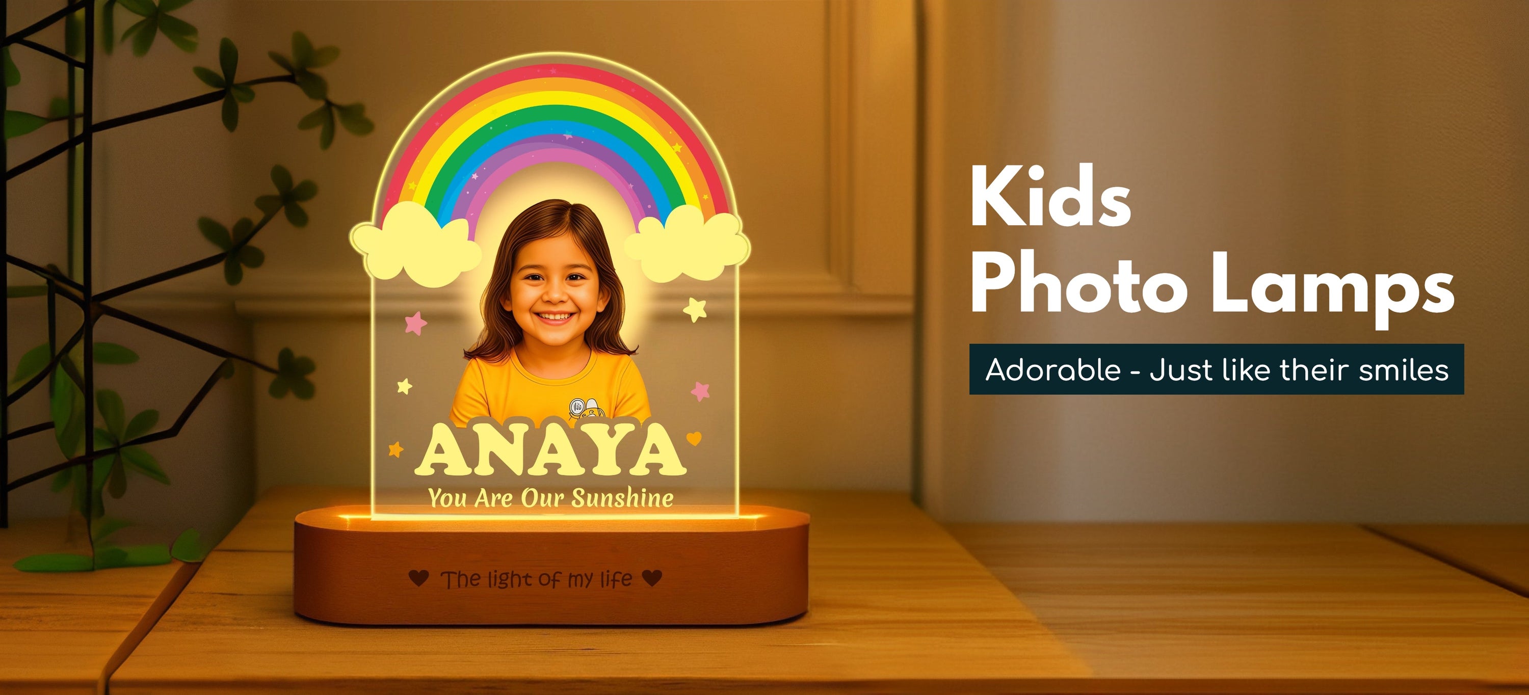 Photo Lamp for Kids | Personalized Kids Lamps Online – Zoci Voci